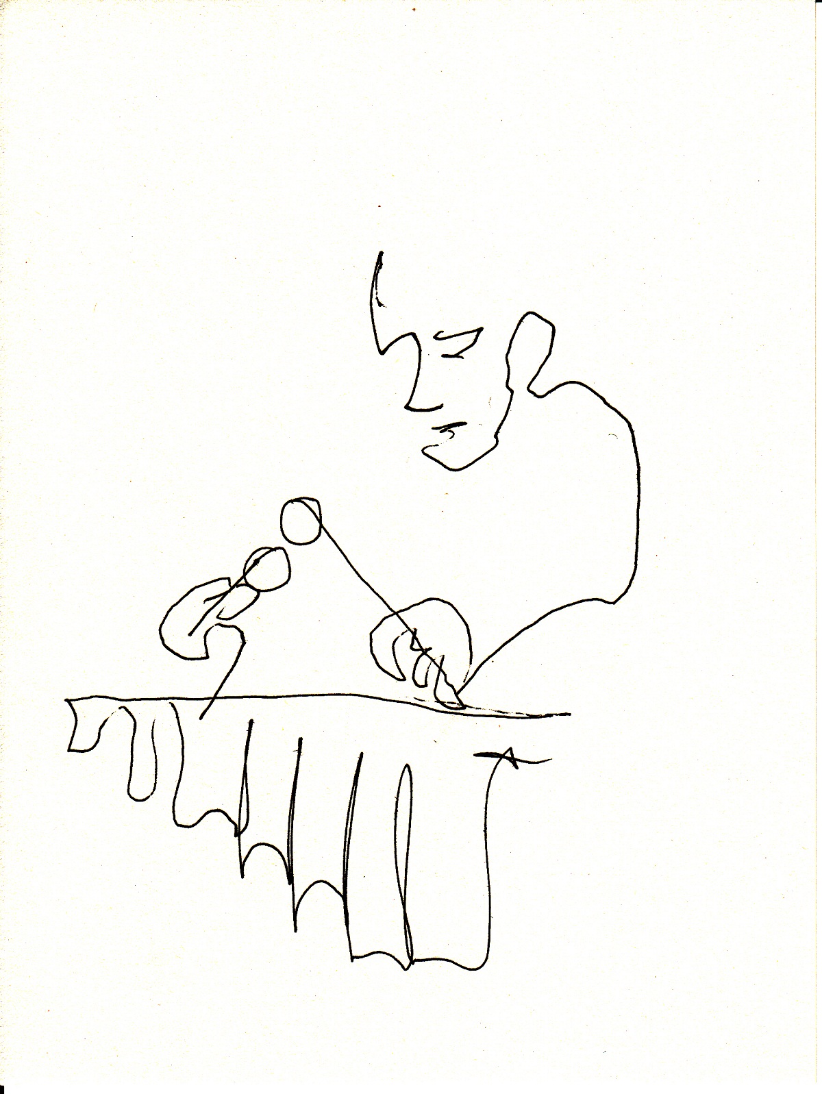 VIBRAFONE drawings – JAZZ Drawings JAZZ Players von Martina Wald