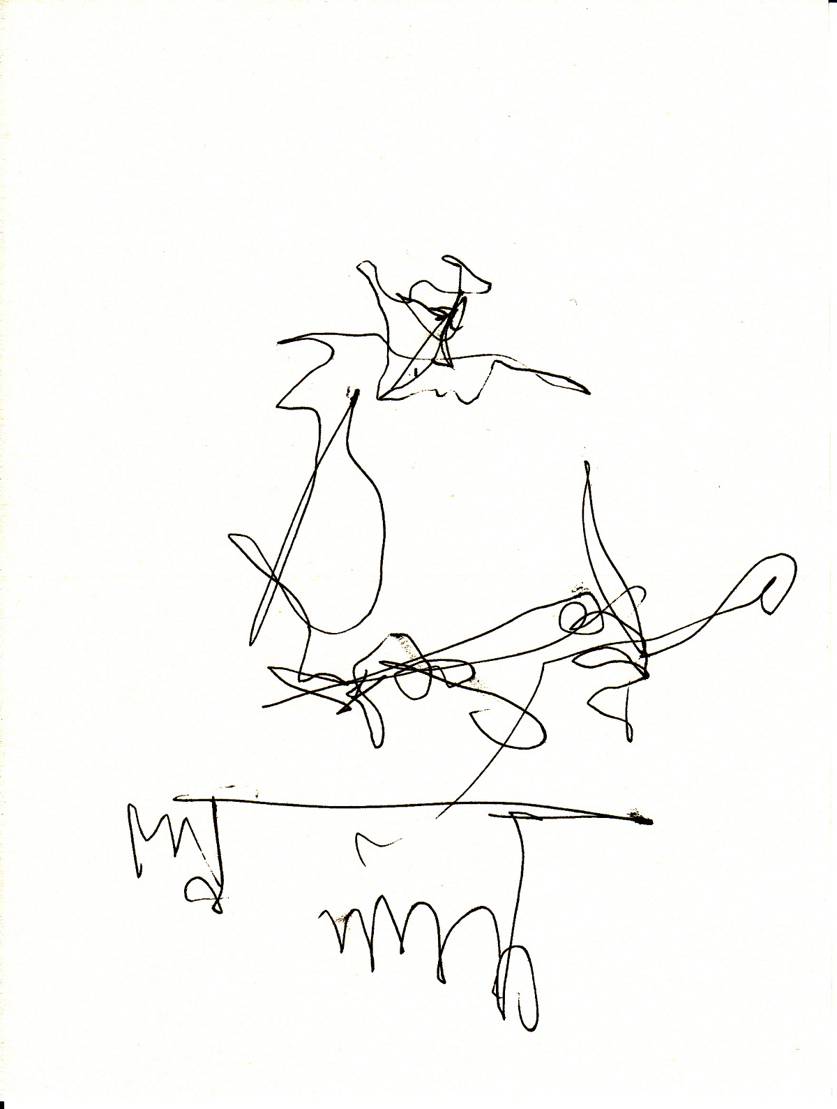 VIBRAFONE drawings – JAZZ Drawings JAZZ Players von Martina Wald