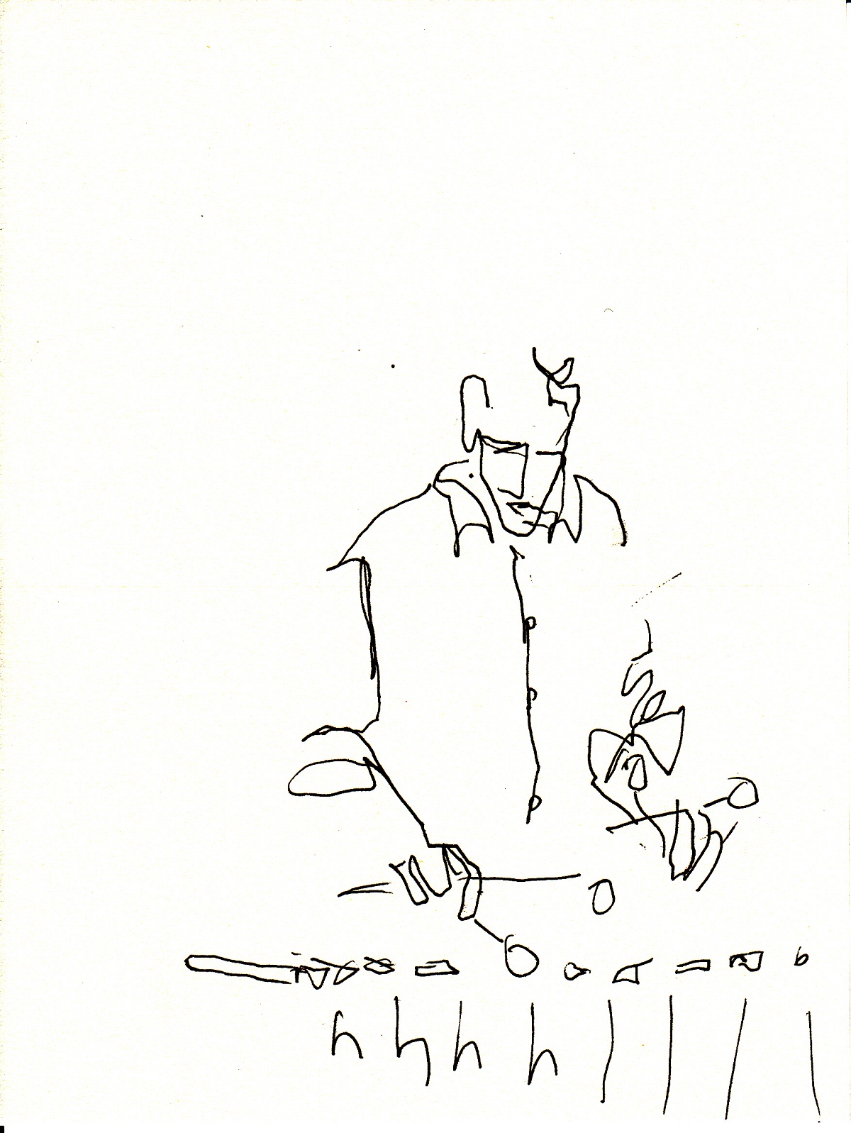 VIBRAFONE drawings – JAZZ Drawings JAZZ Players von Martina Wald