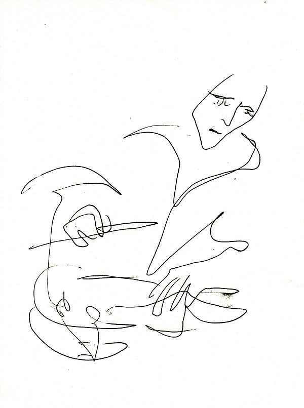 DRUMS drawings – JAZZ Drawings JAZZ Players von Martina Wald